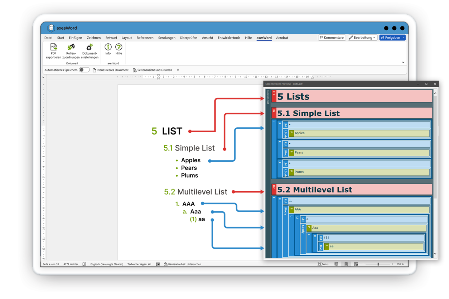 So funktioniert axesWord im Detail - Software & Services - axes4